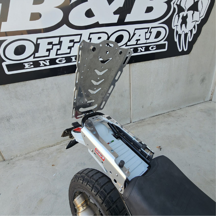 Ducati Desert X Rear carry rack- Solo Highline Hinged – Adventure On Store