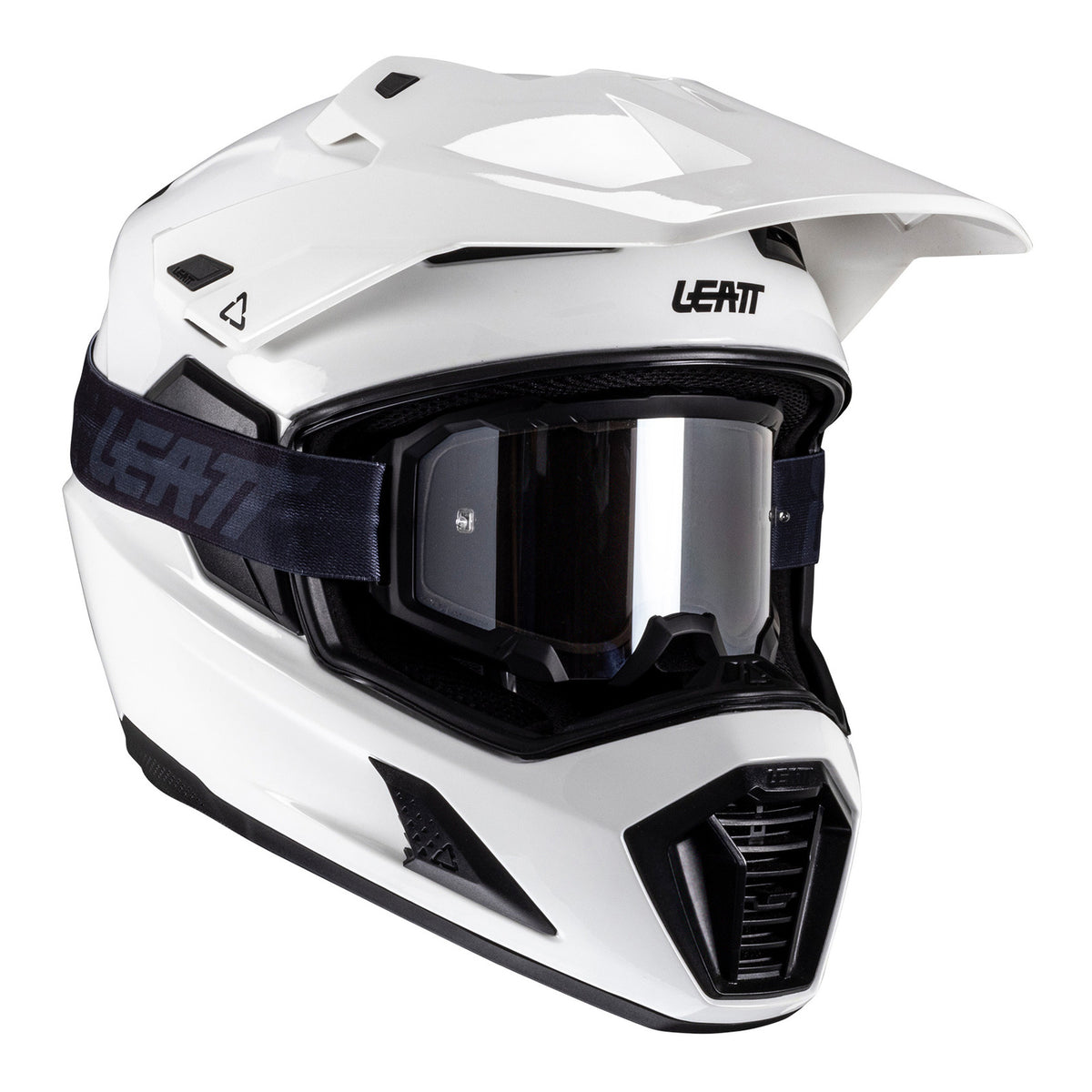 Leatt 8.5 ADV Helmet Kit - White – Adventure On Store